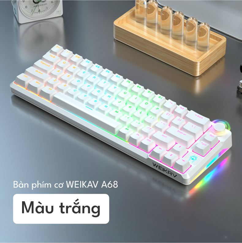 Bàn phím cơ Weikav A68