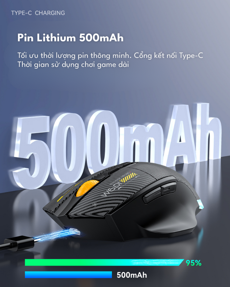 Chuột gaming MKESPN W601